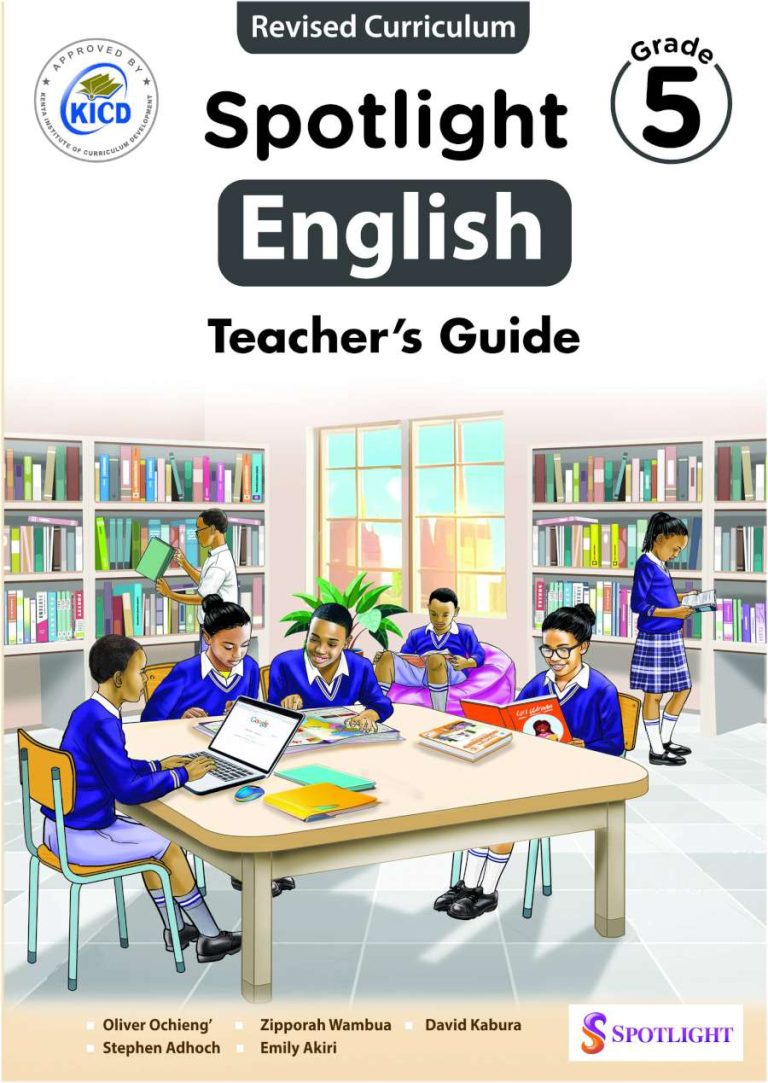 Spotlight English Teacher’s Guide Grade 5 – Spotlight Publishers Limited